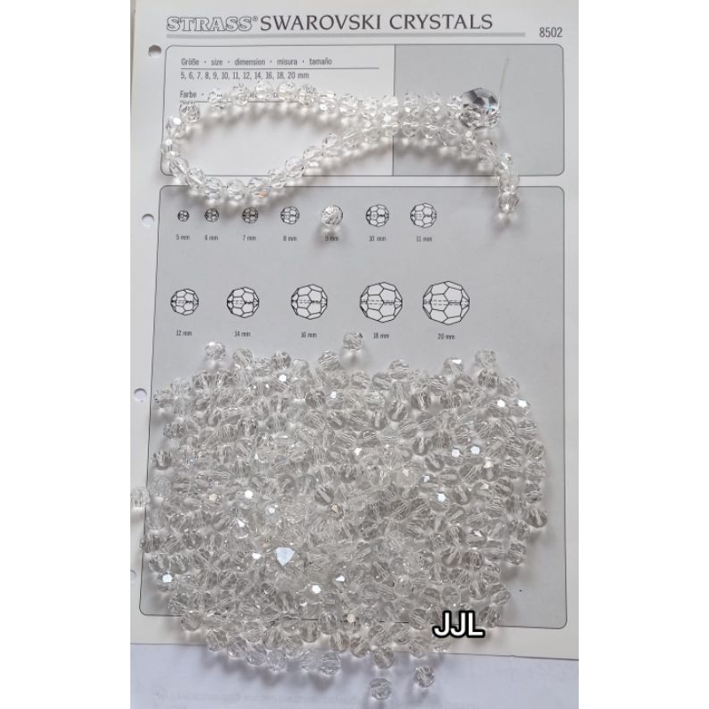 Jual MANIK MANIK MOTE PAYET TASBIH KALUNG ROSARIO KRISTAL SWAROVSKI ...