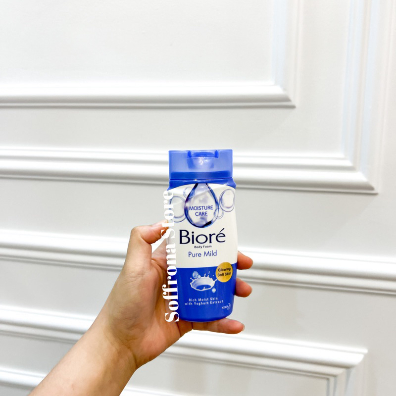 Jual biore pure mild 100 ml kemasan kecil sabun mandi cair ready stock ...
