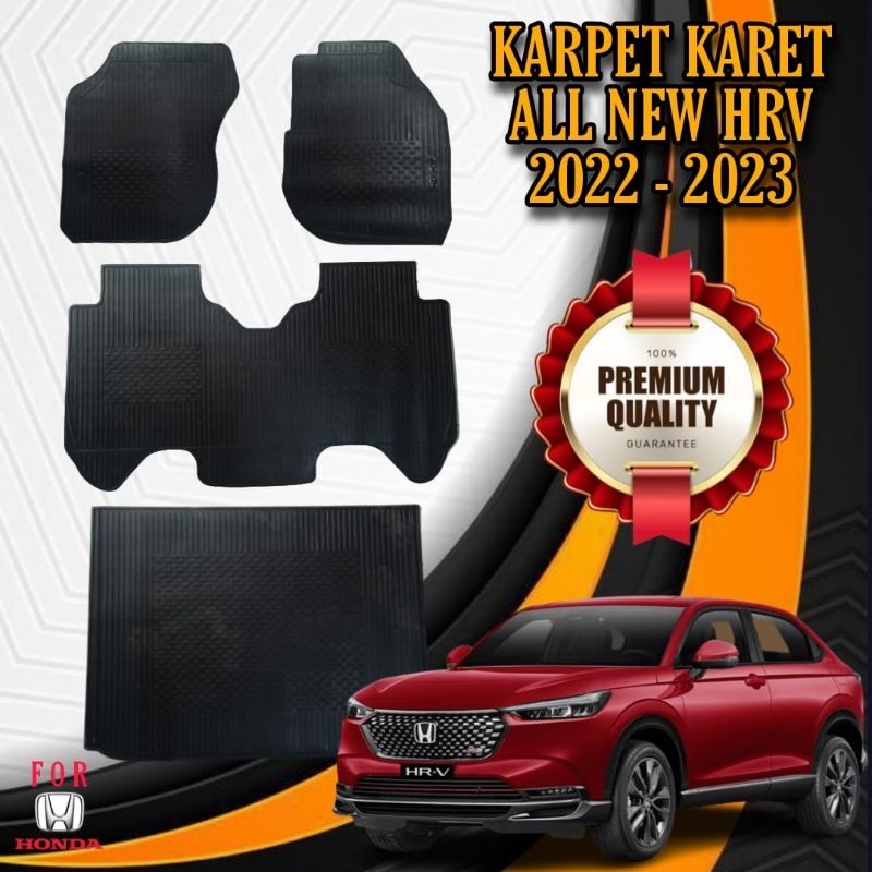 Jual KARPET MOBIL ALL NEW HONDA HRV 2018 2023 FULL SET LOGO | Shopee ...