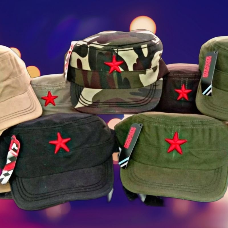 Jual TOPI KOMANDO BINTANG MERAH | Shopee Indonesia
