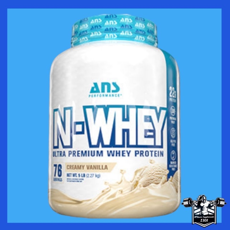 Jual ANS N Whey Protein 5lbs Suplemen Fitness Pembentuk Otot Pemula Gym ...