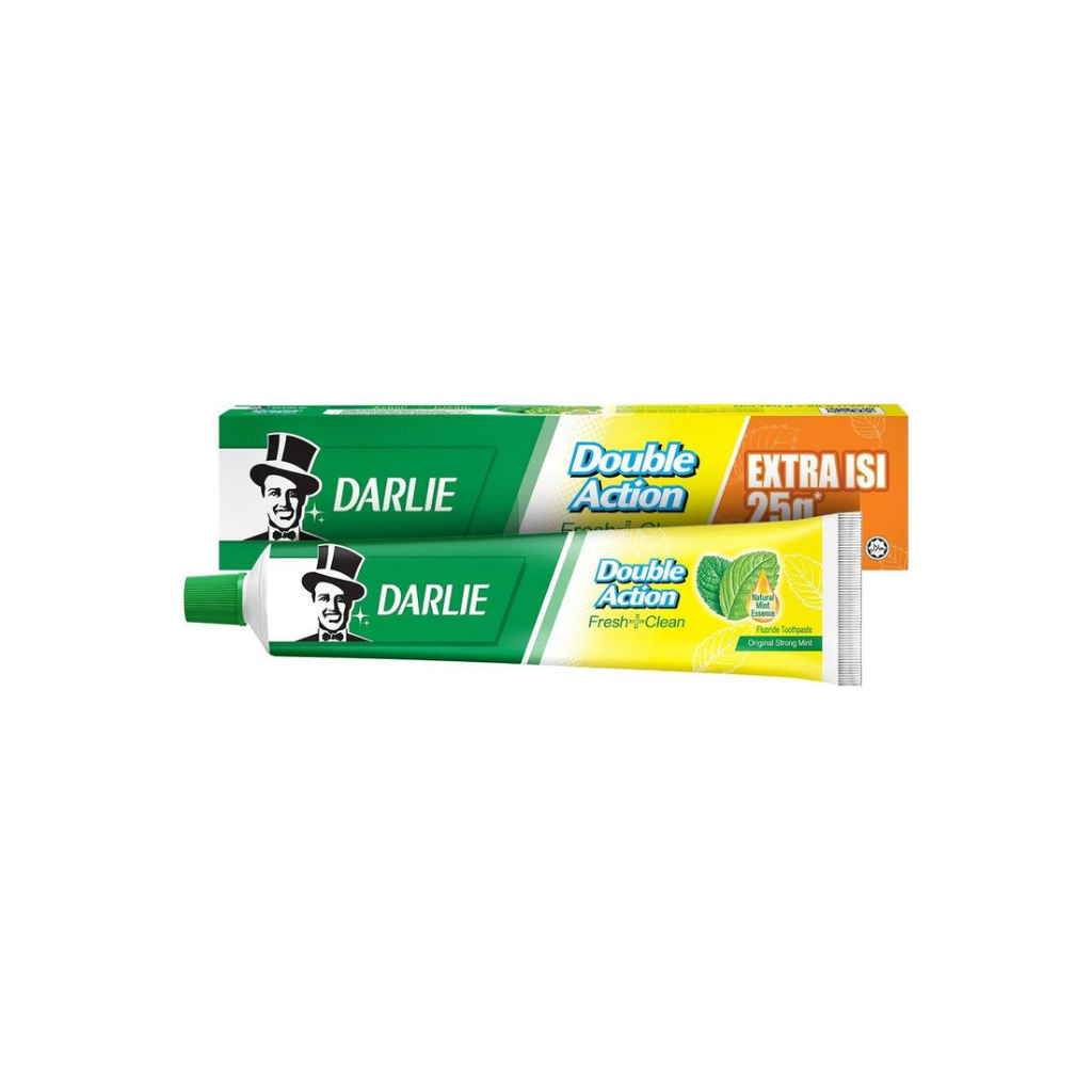 Jual TOOTHPASTE | DARLIE TOOTHPASTE DOUBLE ACTION FRESH CLEAN 150G | PASTA GIGI DARLIE | Shopee ...