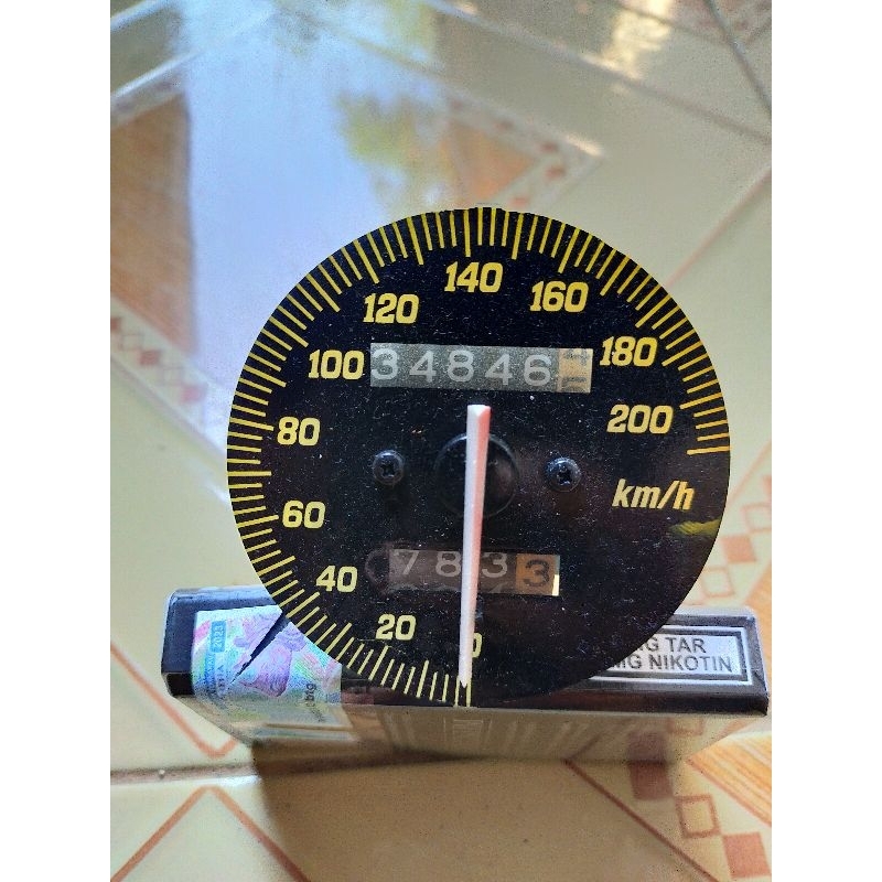 Jual mesin speedometer spidometer kilometer odometer Ninja Rr old ...