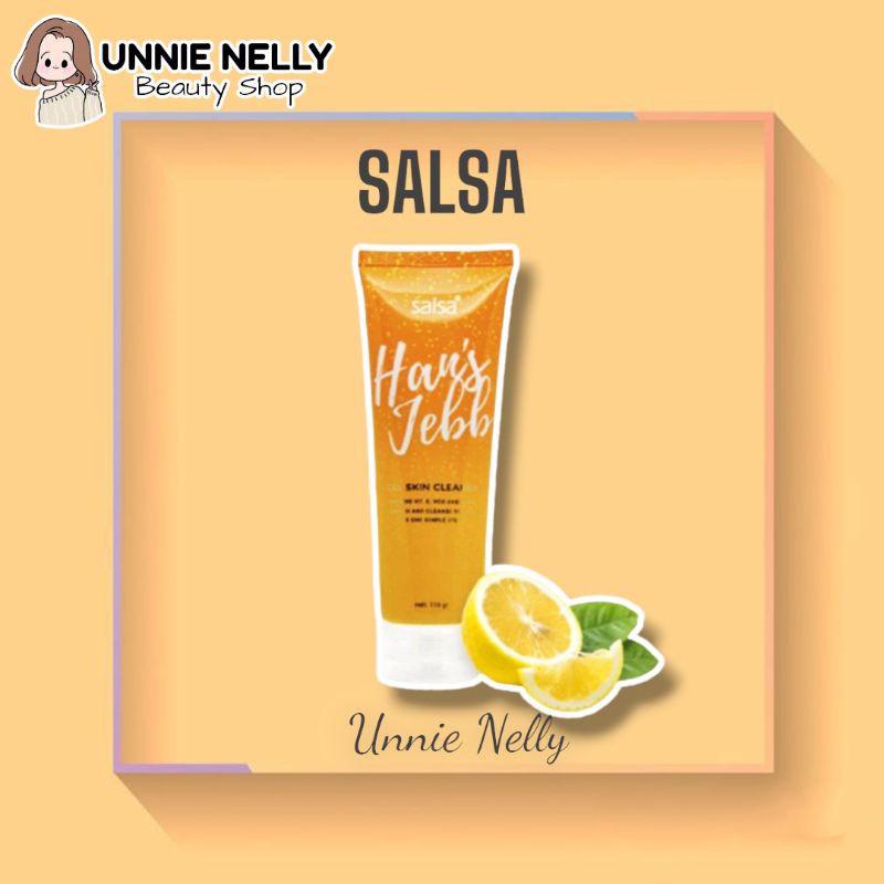 Jual SALSA | SALSA HANS JEBB | GEL SKIN CLEANSER | UNNIE NELLY | Shopee ...
