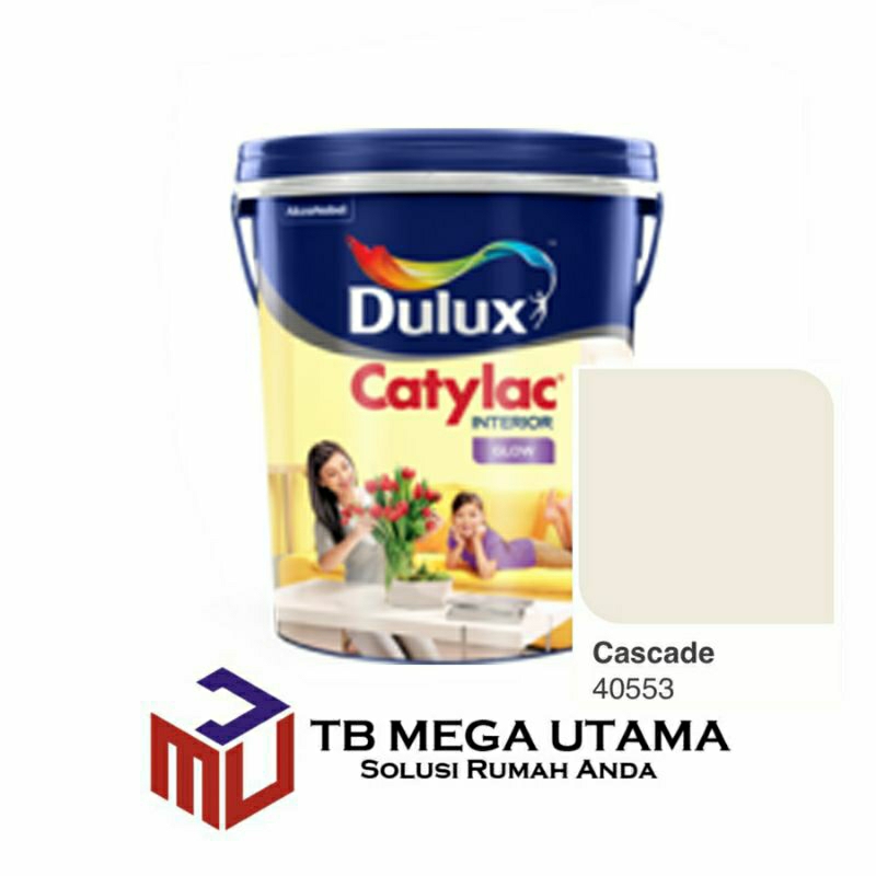 Jual Dulux Catylac Interior Glow Cascade 40553 4,5 kg | Cat Dinding ...