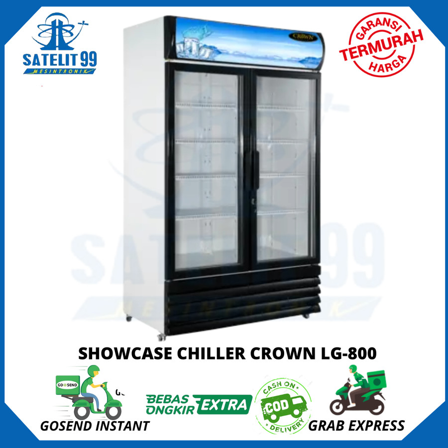 Jual Lemari Pendingin Minuman,Display Minuman,SHOWCASE CHILLER CROWN LG ...