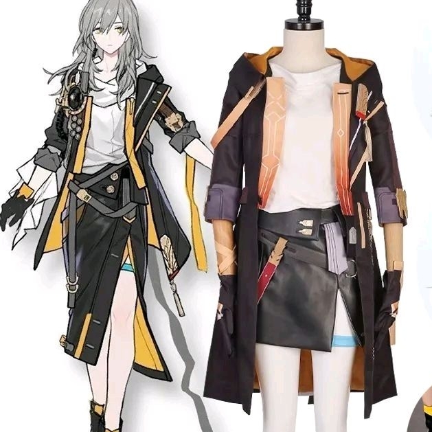 Jual Kostum Trailblazer Cosplay Honkai Star Rail Female Version Fullset ...