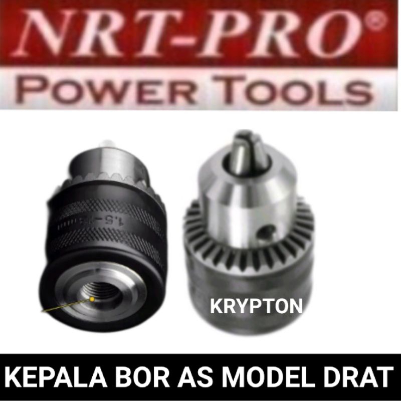 Jual KEPALA BOR 13MM X 1/2 DRAT HEAVY DUTY NRT-PRO | Shopee Indonesia