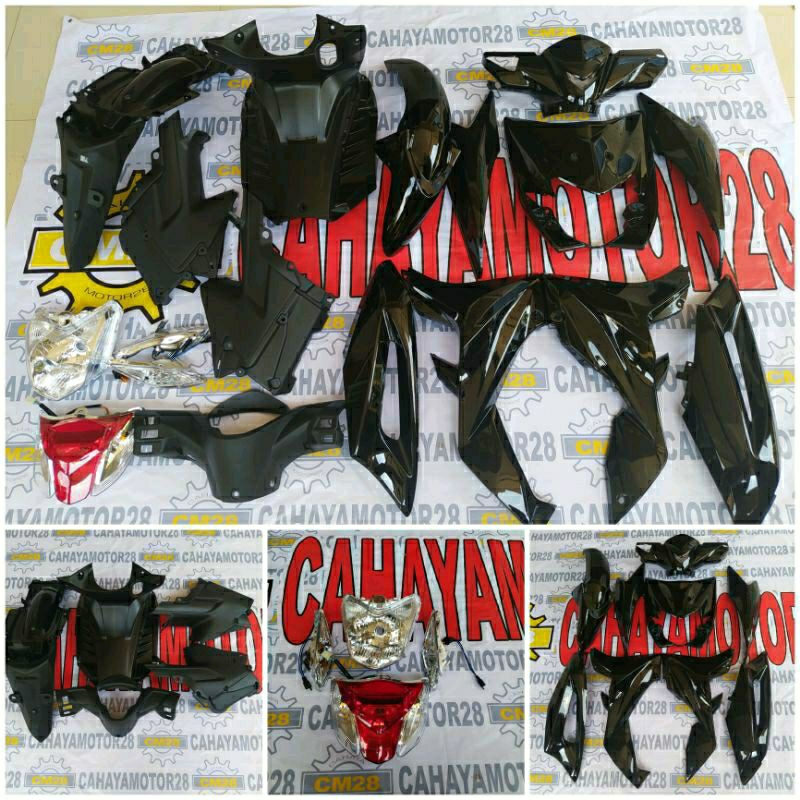 Jual Fullset Cover Body , Full Body Halus Kasar Motor Honda Blade Karbu ...