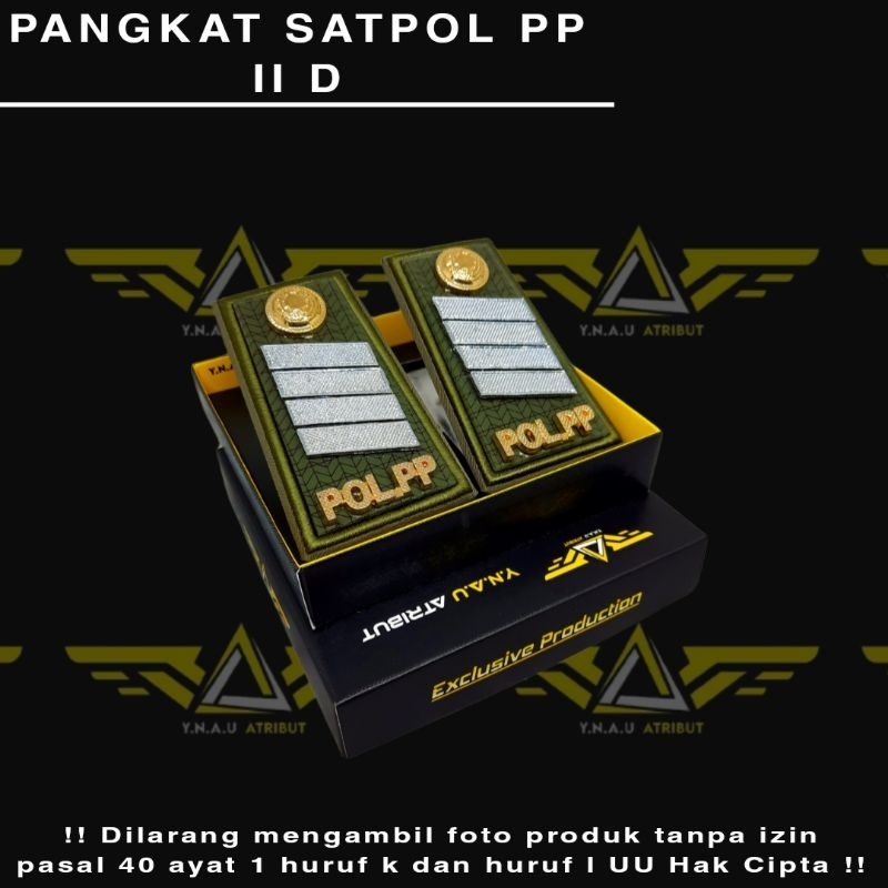 Jual ATRIBUT SATPOL PP / PANGKAT SATPOL PP GOLONGAN 2A/2B/2C/2D TERBARU ...