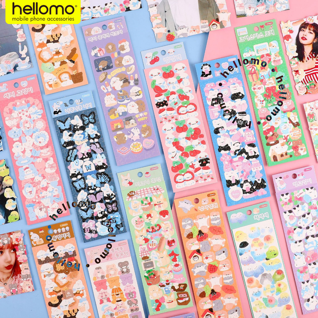 Jual Stiker Jurnal Diary Lucu Deco Sticker Cute Flowertree Aesthetic ...