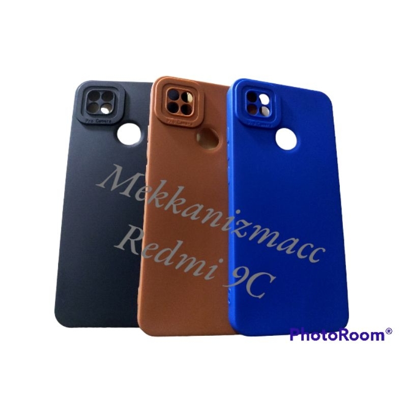 Jual Case Macaron Xiaomi Redmi 9C Softcase Candy Case macaron 3D Camera ...