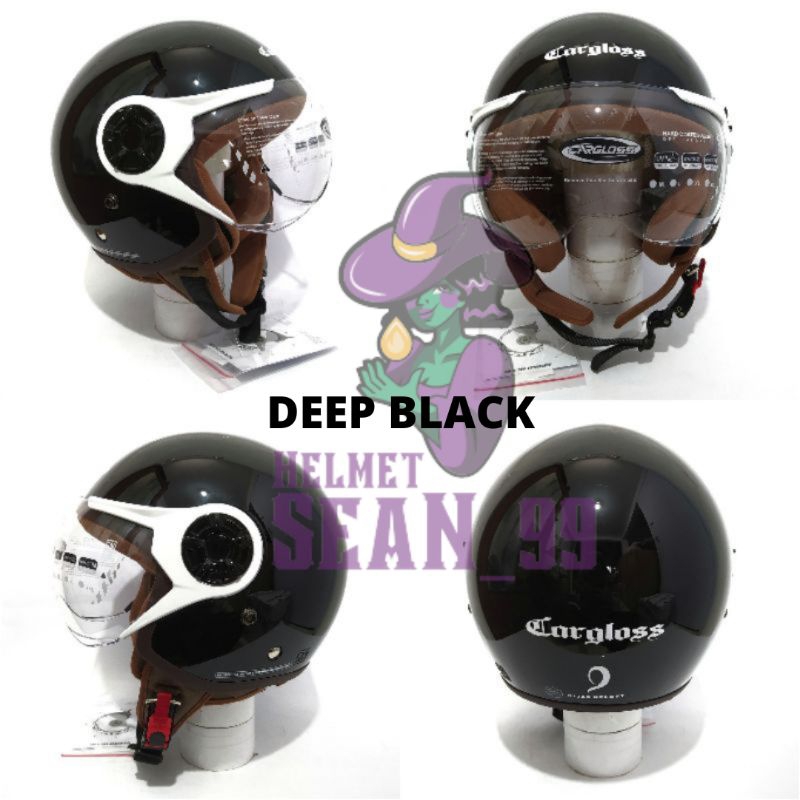 Jual HELM CARGLOSS YRH HIJAB HALF FACE ORIGINAL SNI | Shopee Indonesia