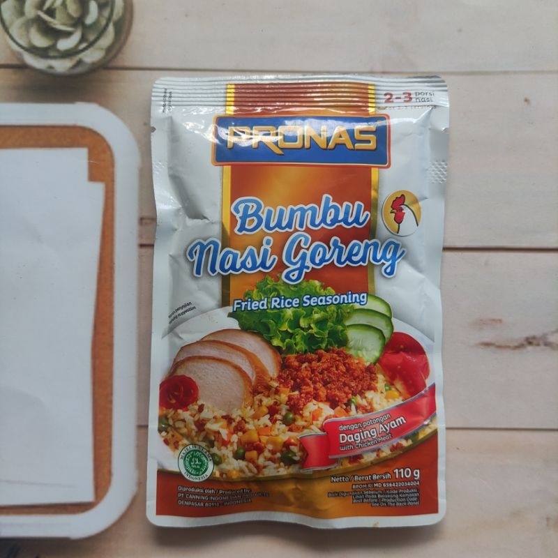 Jual Pronas Bumbu Nasi Goreng dengan Daging Ayam 110g | Shopee Indonesia