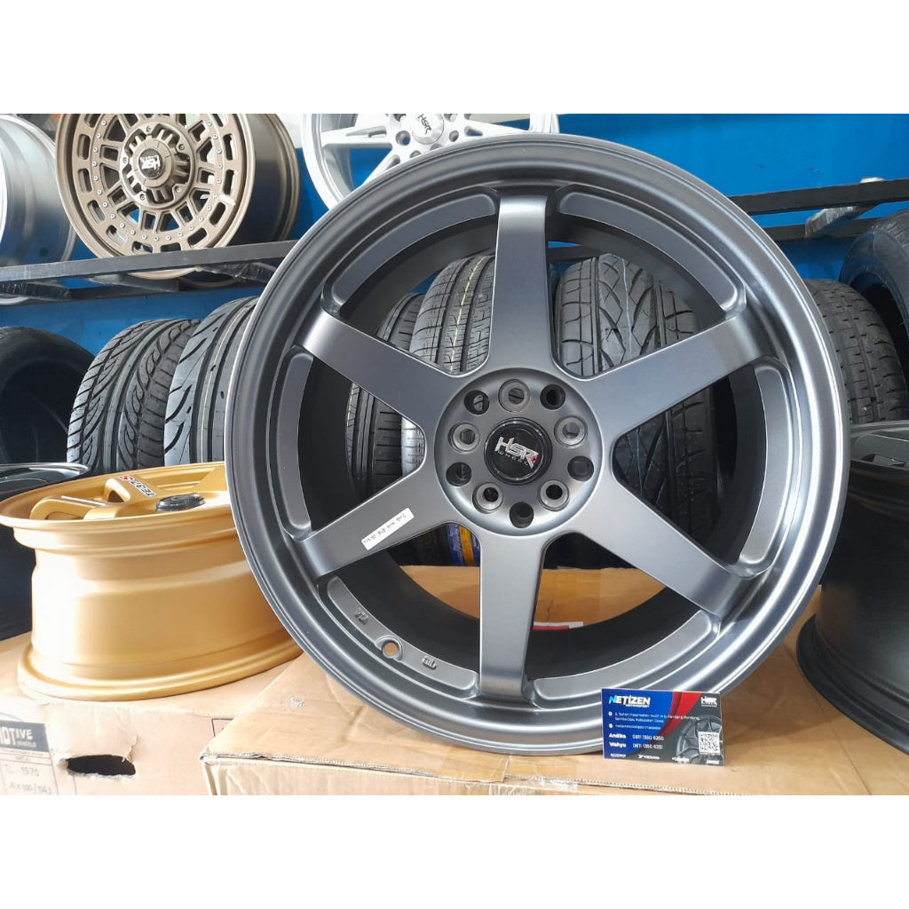 Jual velg mobil racing r18 cocok buat mobil hrv rush terios xpander ...