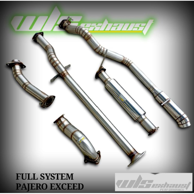 Jual KNALPOT MOBIL FULL SYSTEM PAJERO EXCEED GLX STRADA TRITON WLS ...