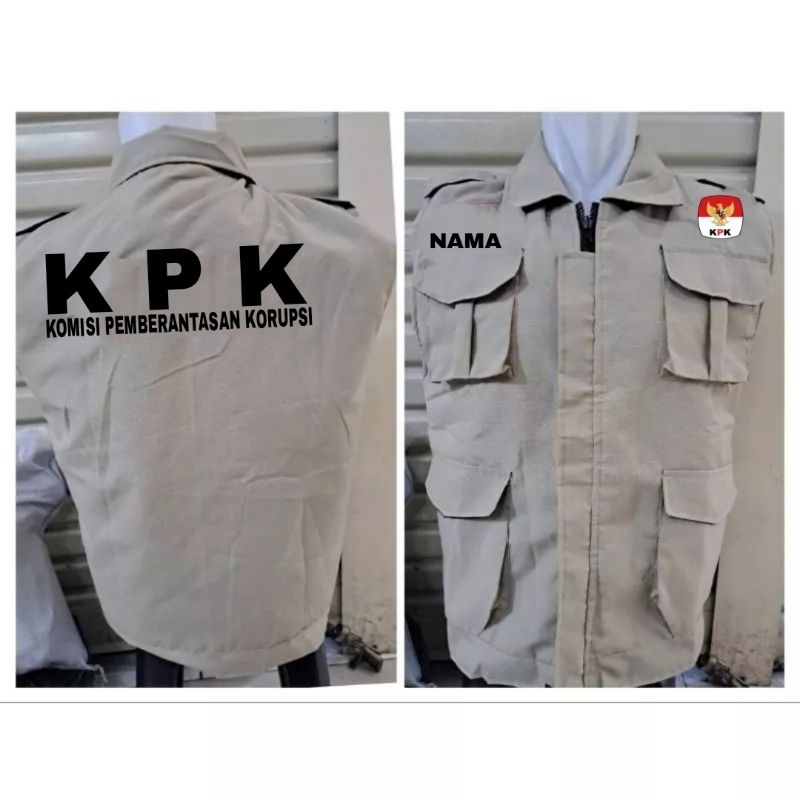 Jual rompi KPK rompi kerah KPK rompi kerja KPK vest KPK vest kerja KPK ...