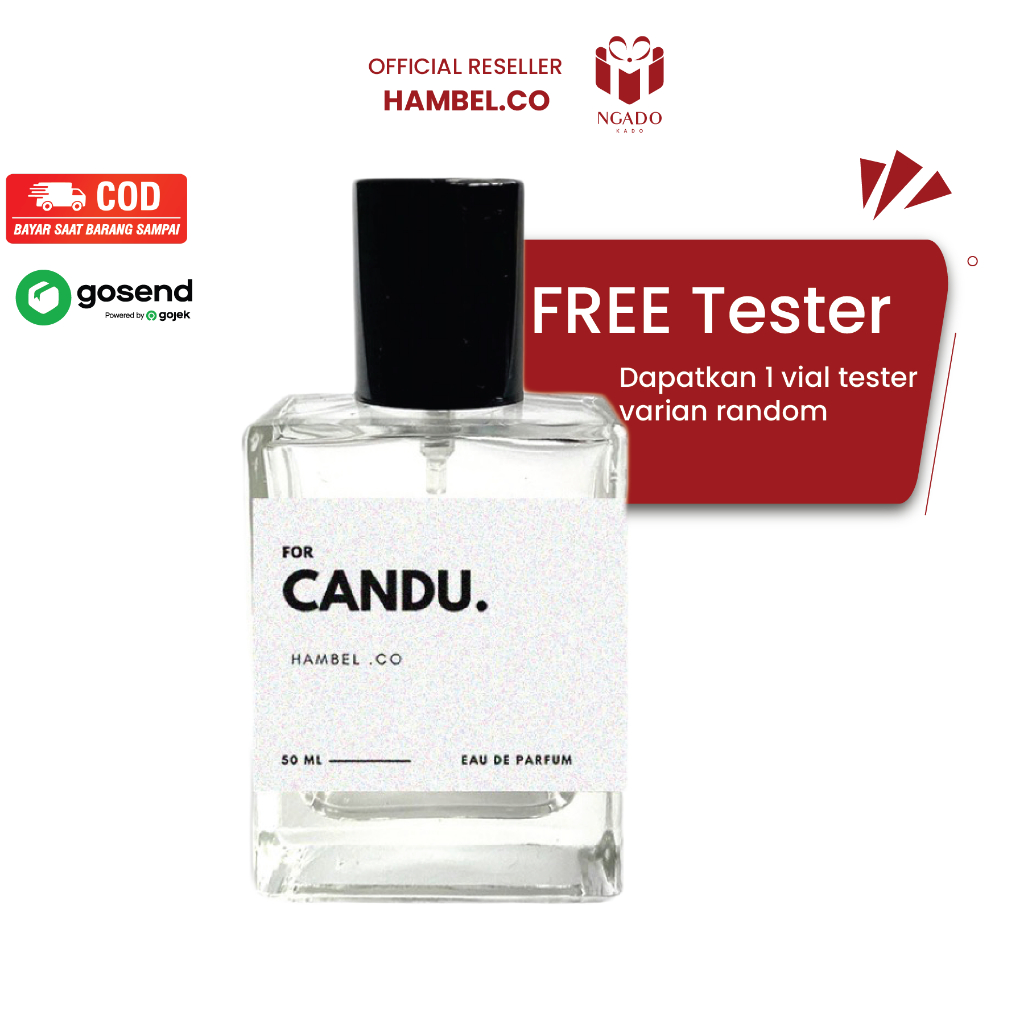 Jual Hambel Co For Candu (Cantik dan lugu) Fruity & sweet Parfum Wanita ...