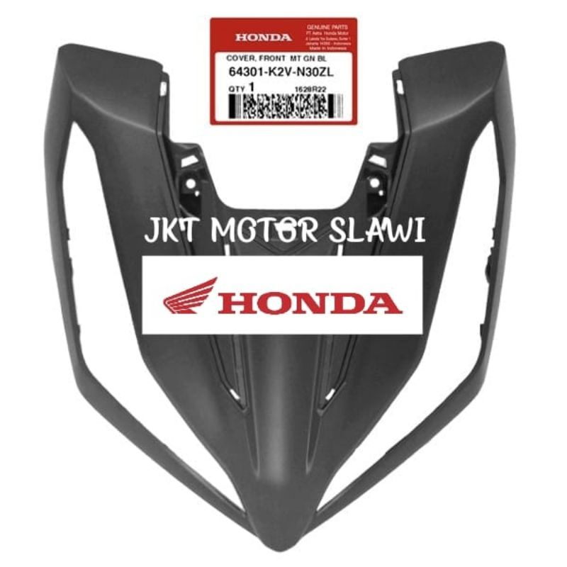Jual 64301-K2V-N30ZL cover front tameng lampu depan vario 125 LED tahun ...