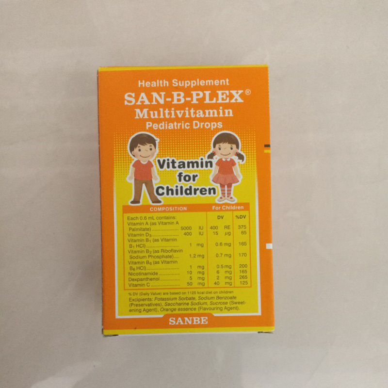 Jual SAN-B-PLEX/Multivitamin pediatric drops/15m | Shopee Indonesia