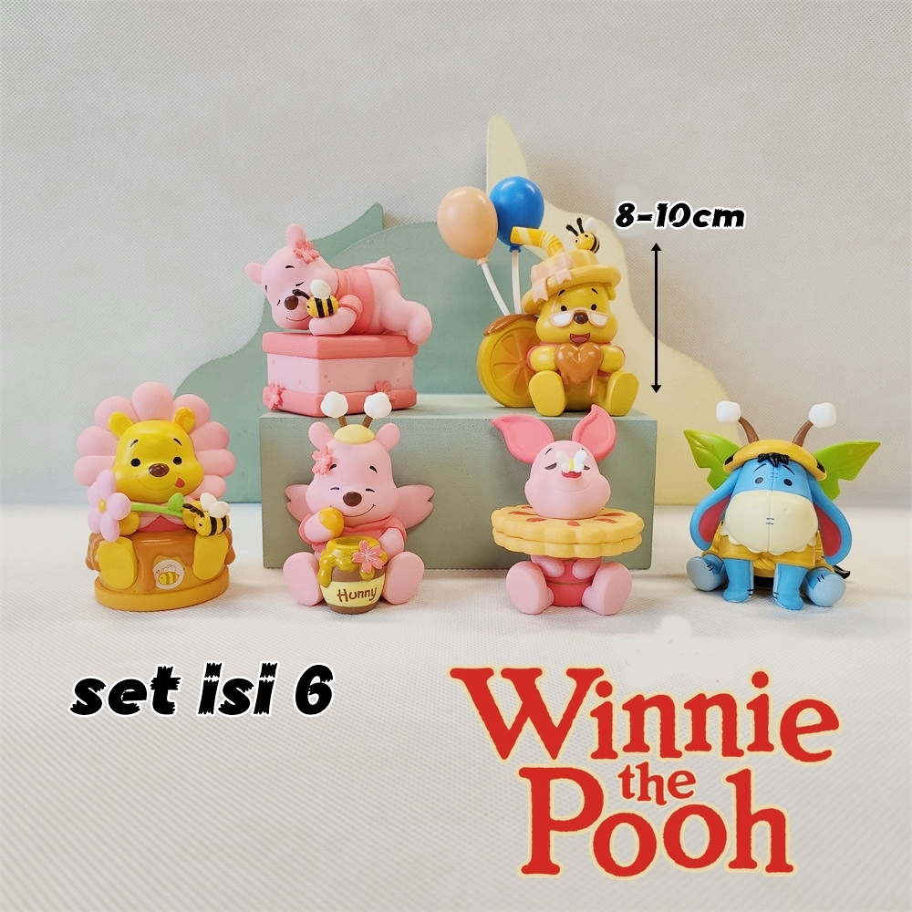 Jual Winnie the Pooh Friend Piglet Tiger Action Figure | Shopee Indonesia