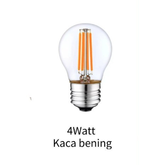 Jual Lampu Filamen LED ST64 Bulb 4W bohlam 4 w watt pijar edison cafe OVAL | Shopee Indonesia