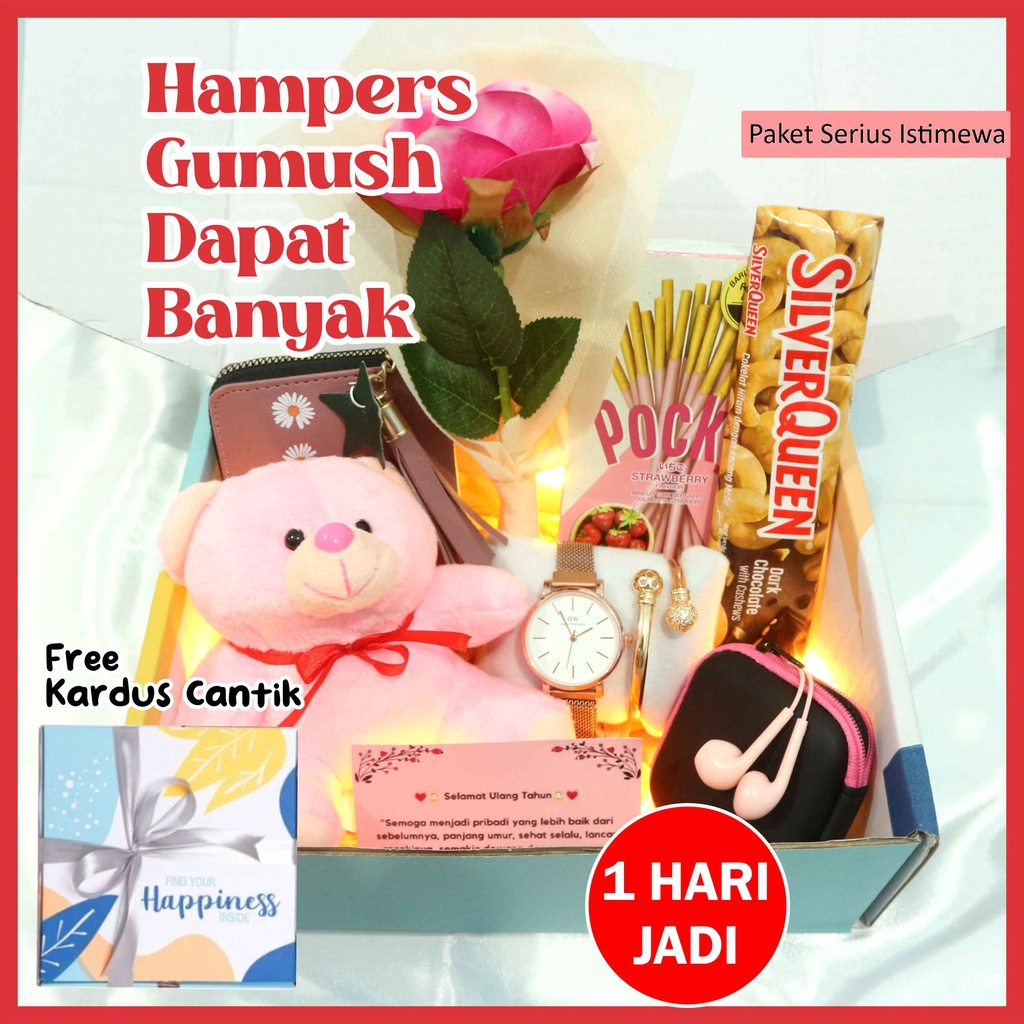 Jual Kado Ulang Tahun Cewek Hampers Led Lampu Hadiah Pacar Ultah Kado ...