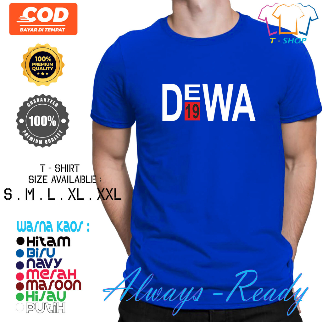 Jual Kaos Baju Dewa 19 Kaos Musik Band Legend Indonesia | Shopee Indonesia