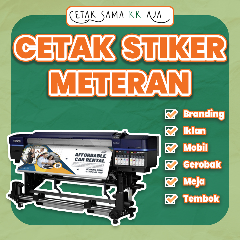 Jual CETAK STIKER METERAN VINYL TRANSPARAN ANTI AIR LABEL OLSHOP ...