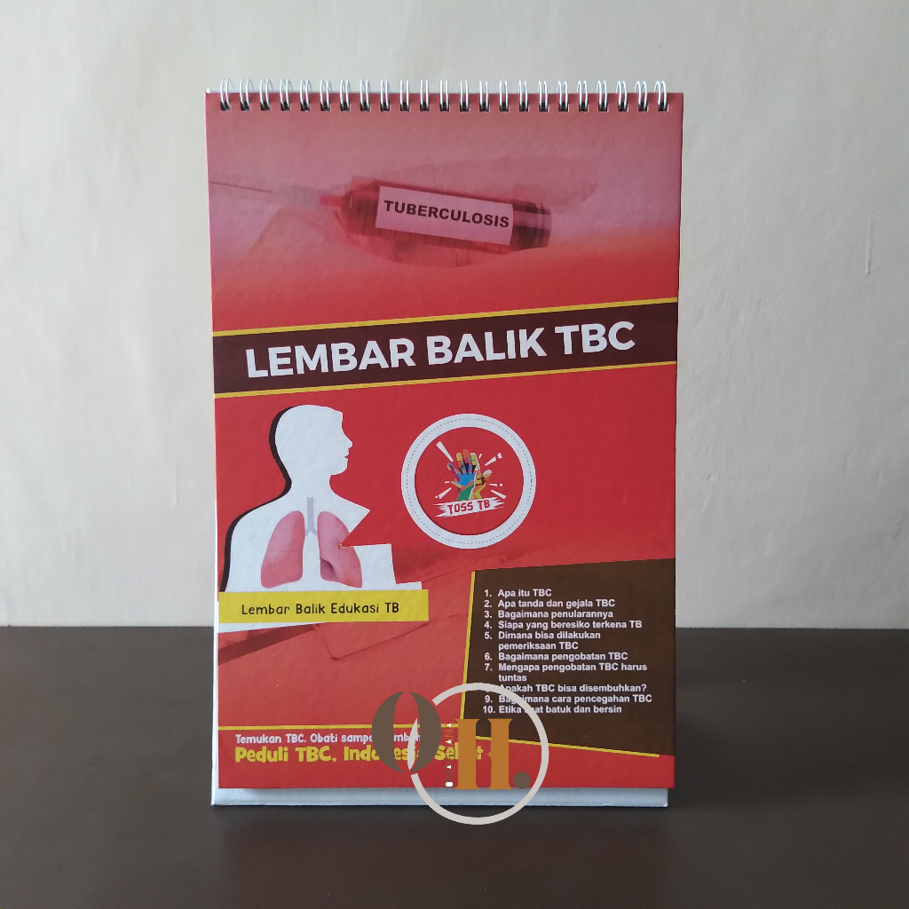 Jual Buku Lembar Balik TBC - Lembar Balik Tuberculosis - Lembar Balik TBC - Edukasi Kesehatan ...