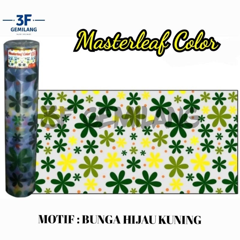 Jual MASTERLEAF Fiber Plastik Penutup Pagar Rumah Motif BUNGA HIJAU ...