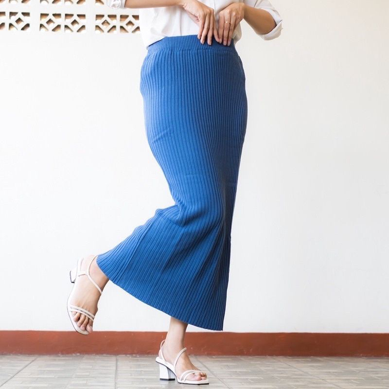 Jual rajut premium, rok span rajut, rok span rajut, rok knit rajut ...