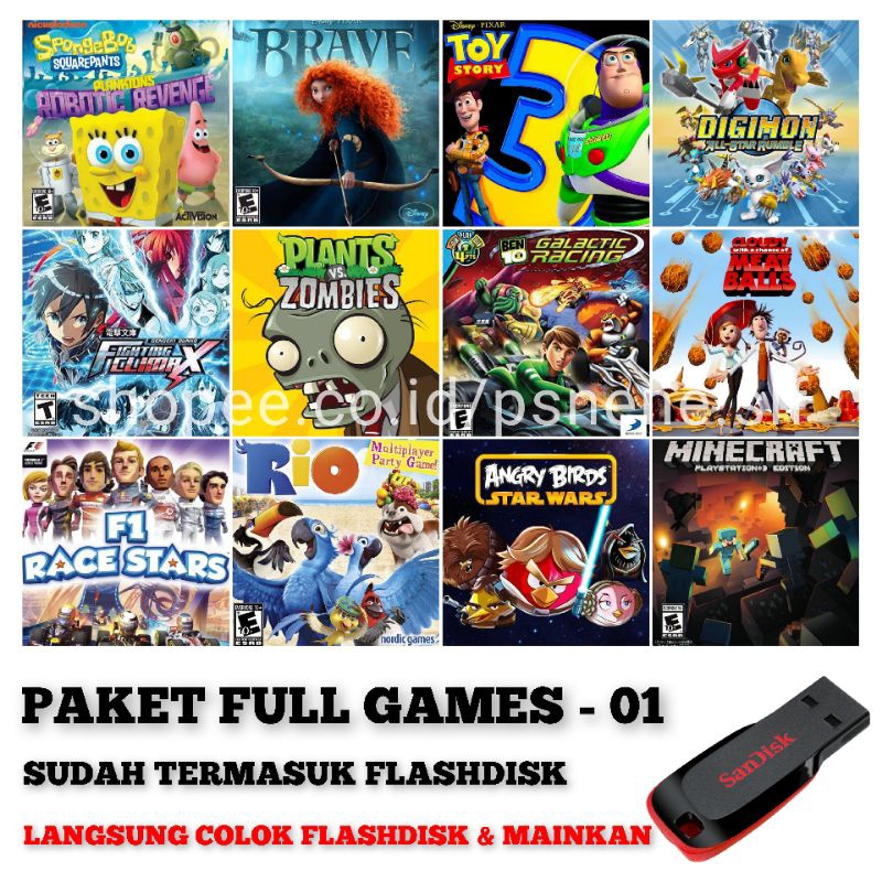 Jual GAME PS3 FULL GAMES (FLASHDISK) | Shopee Indonesia