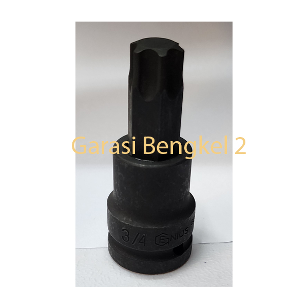 Jual Genius Tools 3/4" dr. T90 Impact Torx Bit Socket 95mmL 619+6990 ...