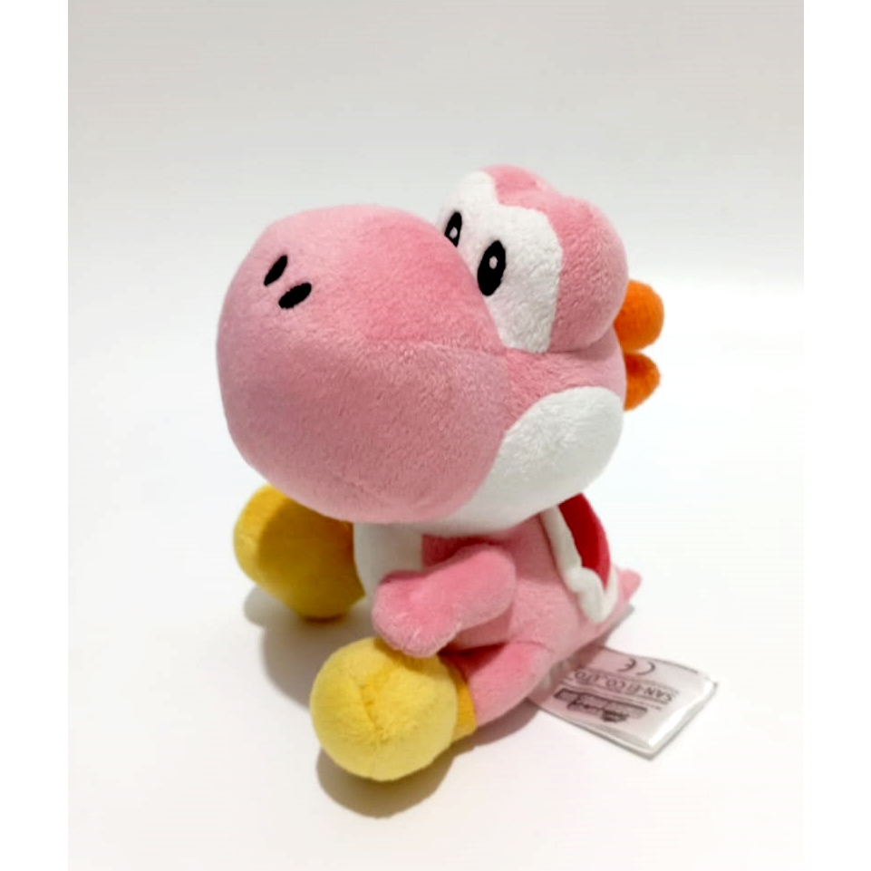 Jual Boneka Yoshi Super Mario Bros Pink Yoshi Original Nitendo Medium ...