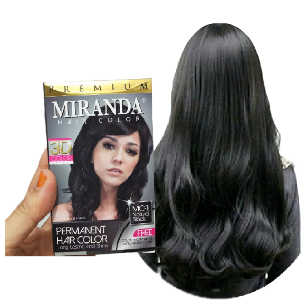 Jual Semir Rambut Yang Bagus Permanen Warna Miranda Hair Color Premium ...
