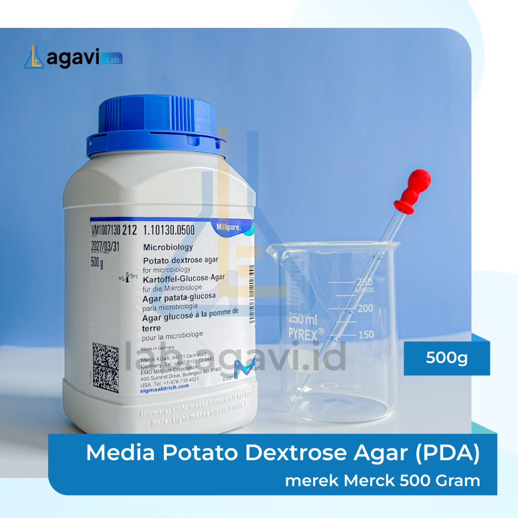 Jual Media Potato Dextrose Agar (PDA) Merek Merck 500 Gram | Shopee ...