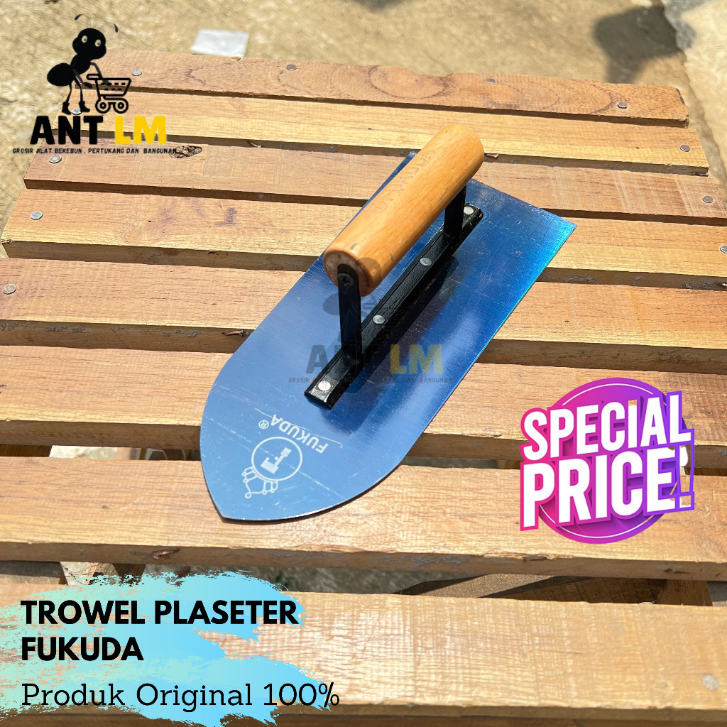 Jual Raskam Trowel FUKUDA Original - Trowel Plester Premium Penghalus ...