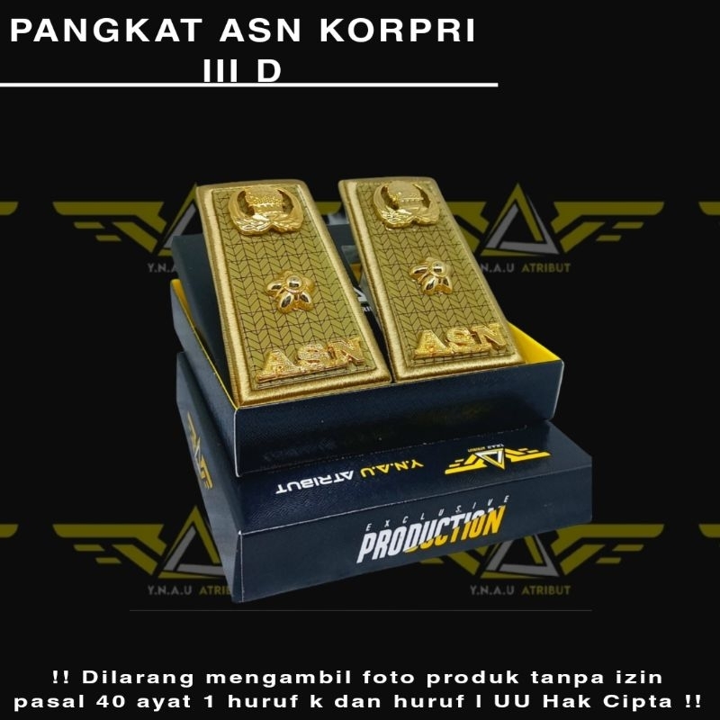 Jual ATRIBUT ASN / PANGKAT ASN KALTARA GOLONGAN 3D/4A/4B/4C/4D ...