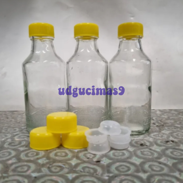 Jual Botol Kaca 150ml Botol Bekas UC 1000 Botol Kaca 150ml + Tutup Plastik Murah Botol Serbaguna ...