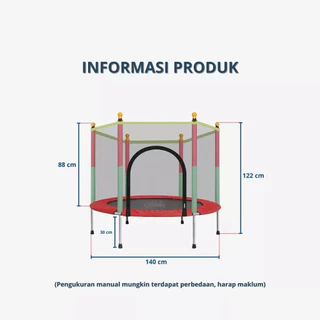 Jual trampolin anak Harga Terbaik & Termurah Juli 2024 | Shopee Indonesia
