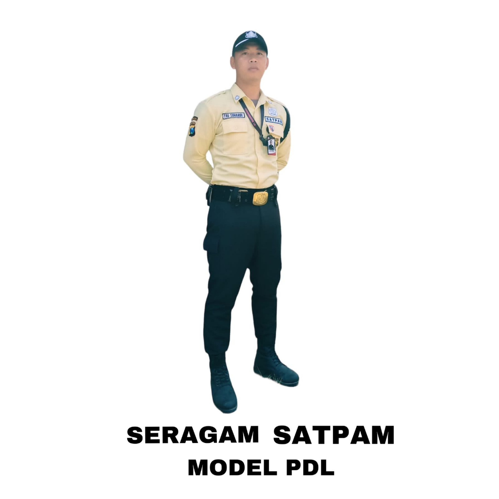 Jual SERAGAM SATPAM PDL KUNING PAKET LENGKAP | Shopee Indonesia