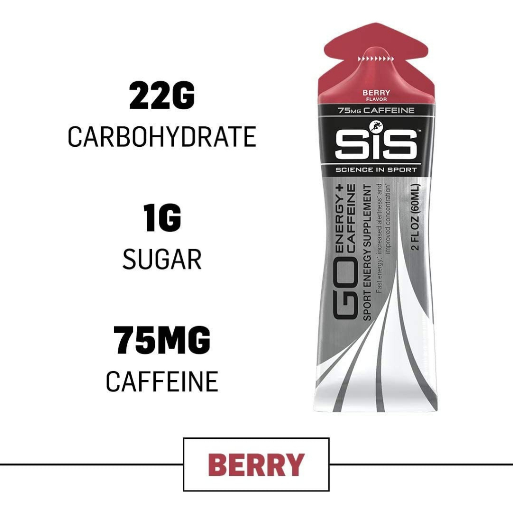 Jual SIS Energy Gel BERRY Caffeine Performance Endurance Stamina ...