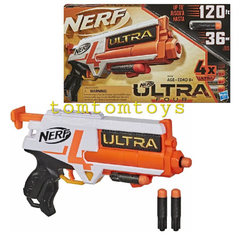 Jual NERF ULTRA FOUR Dart Blaster Pistol Nerf Original Hasbro | Shopee ...