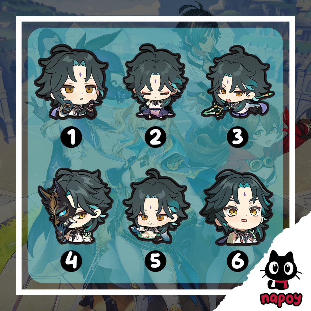 Jual Sticker Vinyl Game Anime Xiao Genshin Impact | Shopee Indonesia