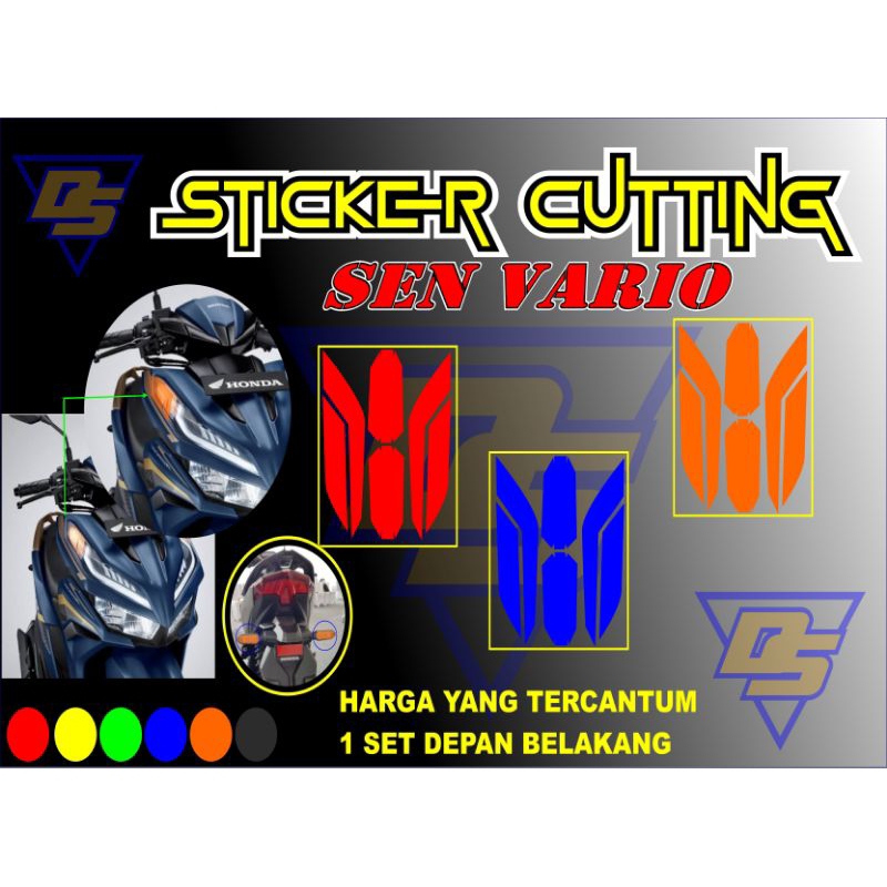 Jual Stiker Sein Vario ala vietnam /sticker lampuseinvario 125&150 ...