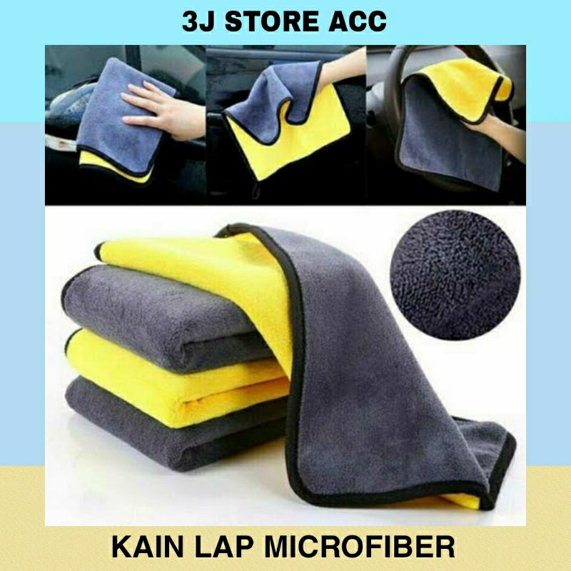 Jual Kain lap microfiber 25x25 kain lap meja - kursi - mobil sepeda ...
