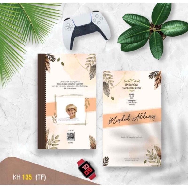 Jual KH 135 TF Blangko Undangan Khitanan | Shopee Indonesia