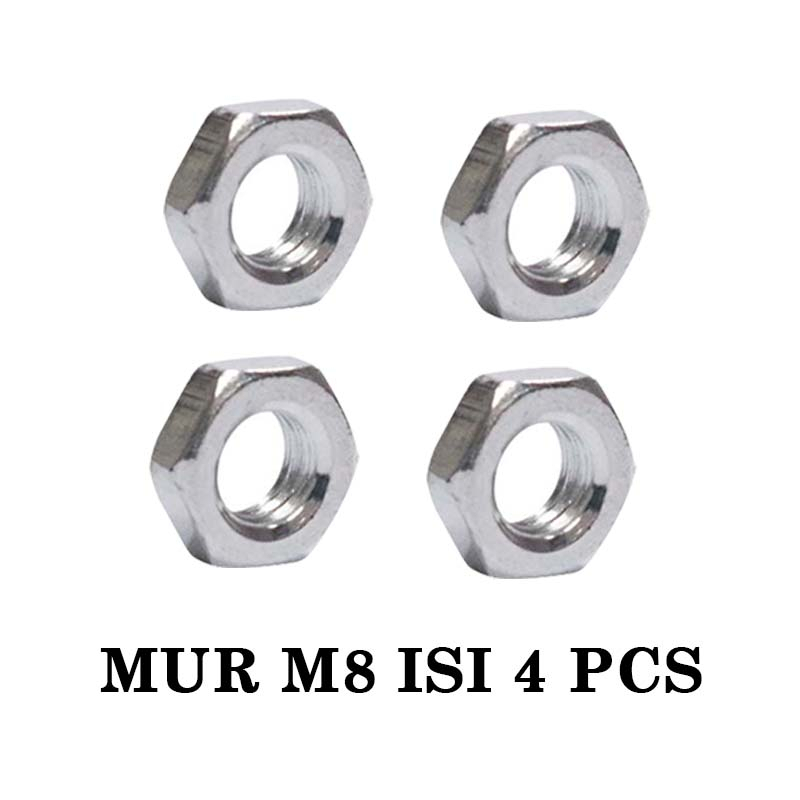 Jual EELIC MUR-M8MM MUR 8 MM ISI 4PCS DIAMETER DRAT DALAM 8 MM DIAMETER ...