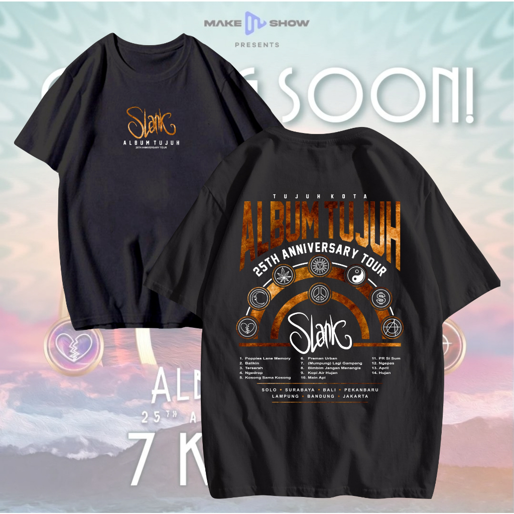 Jual Freedom - baju slank Album tujuh - aniversary 25th Album tujuh ...